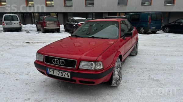 Sarkans Audi 80 1994 Rīga, ar dzinēja tilpumu 1.90 L un nobraukumu 326 tūkst. km par 1500 €, foto 1 vietnē AUTOMOTO.COM.LV