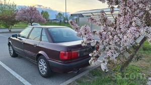 Red Audi 80 1994 in Riga, with an engine capacity of 2.00 L and mileage of 241 thousand km for 1490 €, photo 5 on AUTOMOTO.COM.LV