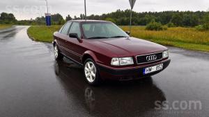 Sarkans Audi 80 1994 Rīga, ar dzinēja tilpumu 1.90 L un nobraukumu 250 tūkst. km par 1899 €, foto 3 vietnē AUTOMOTO.COM.LV