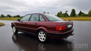 Sarkans Audi 80 1994 Rīga, ar dzinēja tilpumu 1.90 L un nobraukumu 250 tūkst. km par 1899 €, foto 4 vietnē AUTOMOTO.COM.LV