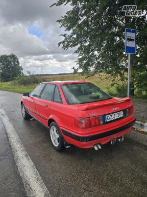 Red Audi 80 1994 in Panevezys, with an engine capacity of 1.90 L and mileage of 489 thousand km for 1200 €, photo  on AUTOMOTO.COM.LV