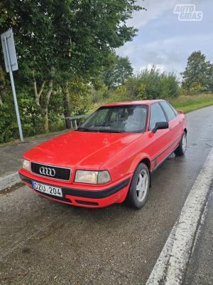 Red Audi 80 1994 in Panevezys, with an engine capacity of 1.90 L and mileage of 489 thousand km for 1200 €, photo 7 on AUTOMOTO.COM.LV