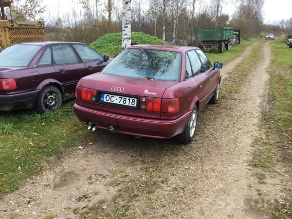 Sarkans Audi 80 1995 Balvi, ar dzinēja tilpumu 1.90 L un nobraukumu 522 tūkst. km par 950 €, foto 3 vietnē AUTOMOTO.COM.LV