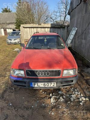 Sarkans Audi 80 1993 Rīga, ar dzinēja tilpumu 2.00 L un nobraukumu 278 tūkst. km par 250 €, foto  vietnē AUTOMOTO.COM.LV