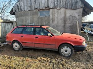 Sarkans Audi 80 1993 Rīga, ar dzinēja tilpumu 2.00 L un nobraukumu 278 tūkst. km par 250 €, foto 2 vietnē AUTOMOTO.COM.LV