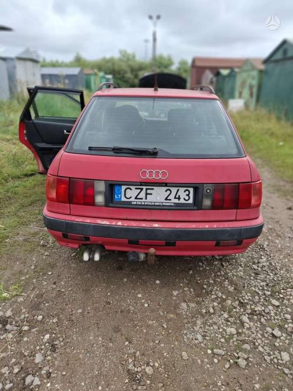 Sarkans Audi 80 1993 Klaipėda, ar dzinēja tilpumu 0.00 L un nobraukumu 430 tūkst. km par 800 €, foto 1 vietnē AUTOMOTO.COM.LV
