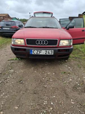 Sarkans Audi 80 1993 Klaipėda, ar dzinēja tilpumu 0.00 L un nobraukumu 430 tūkst. km par 800 €, foto 7 vietnē AUTOMOTO.COM.LV