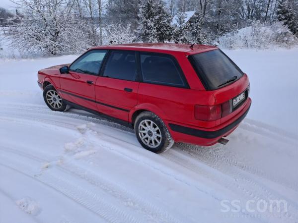 Sarkans Audi 80 1994 Valmiera, ar dzinēja tilpumu 2.00 L un nobraukumu 431 tūkst. km par 1490 €, foto 6 vietnē AUTOMOTO.COM.LV
