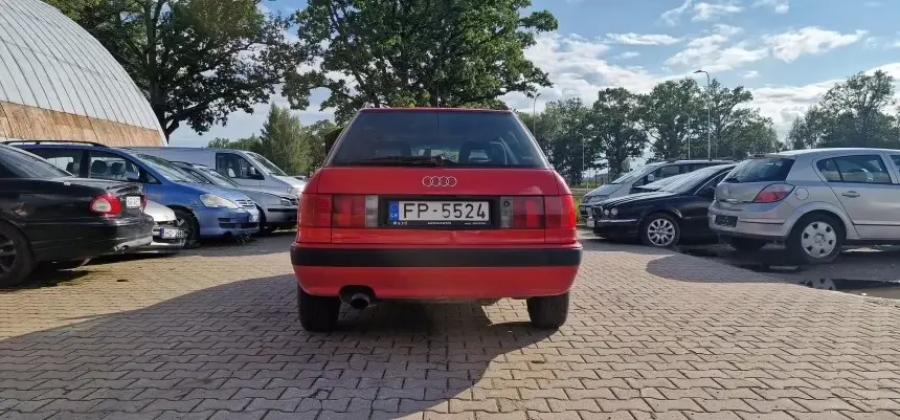 Sarkans Audi 80 1994 Valmiera, ar dzinēja tilpumu 2.00 L un nobraukumu 356 tūkst. km par 950 €, foto 7 vietnē AUTOMOTO.COM.LV