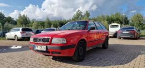 Sarkans Audi 80 1994 Valmiera, ar dzinēja tilpumu 2.00 L un nobraukumu 356 tūkst. km par 950 €, foto 10 vietnē AUTOMOTO.COM.LV