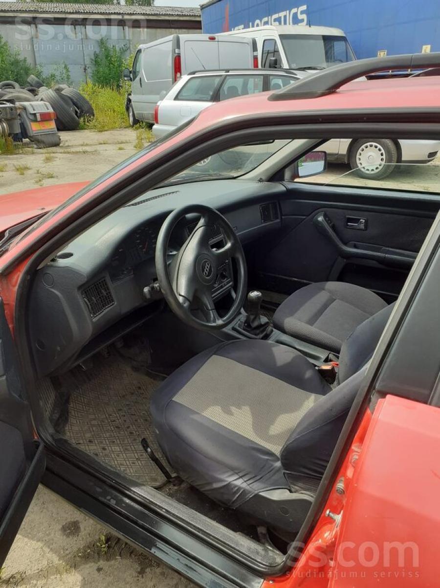 Красный Ауди 80 1994 в Екабпилс, объемом двигателя 1.90 л и пробегом 440 тыс. км за 600 €, фото 7 на AUTOMOTO.COM.LV