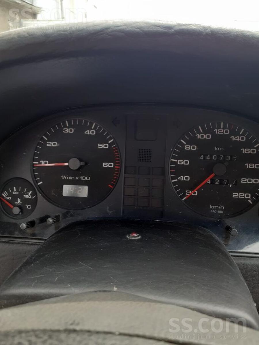Красный Ауди 80 1994 в Екабпилс, объемом двигателя 1.90 л и пробегом 440 тыс. км за 600 €, фото 10 на AUTOMOTO.COM.LV