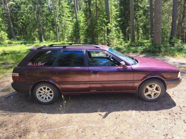 Sarkans Audi 80 1994 Ventspils, ar dzinēja tilpumu 1.90 L un nobraukumu 731 tūkst. km par 1350 €, foto 3 vietnē AUTOMOTO.COM.LV
