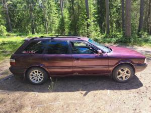 Sarkans Audi 80 1994 Ventspils, ar dzinēja tilpumu 1.90 L un nobraukumu 731 tūkst. km par 1350 €, foto 4 vietnē AUTOMOTO.COM.LV