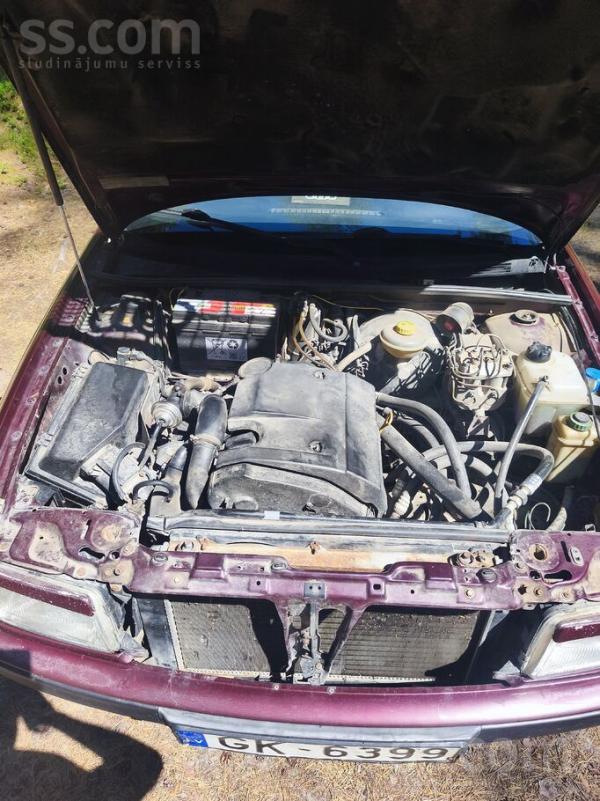 Sarkans Audi 80 1994 Ventspils, ar dzinēja tilpumu 1.90 L un nobraukumu 731 tūkst. km par 1350 €, foto 5 vietnē AUTOMOTO.COM.LV