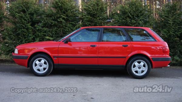 Red Audi 80 1995 in Tallinn, with an engine capacity of 2.00 L and mileage of 170 thousand km for 2500 €, photo 1 on AUTOMOTO.COM.LV