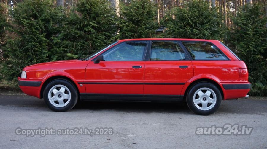 Red Audi 80 1995 in Tallinn, with an engine capacity of 2.00 L and mileage of 170 thousand km for 2500 €, photo 1 on AUTOMOTO.COM.LV