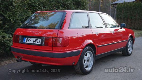 Red Audi 80 1995 in Tallinn, with an engine capacity of 2.00 L and mileage of 170 thousand km for 2500 €, photo 6 on AUTOMOTO.COM.LV