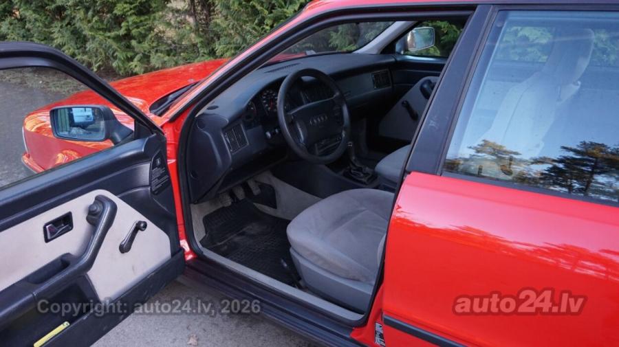 Red Audi 80 1995 in Tallinn, with an engine capacity of 2.00 L and mileage of 170 thousand km for 2500 €, photo 7 on AUTOMOTO.COM.LV