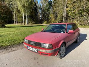 Red Audi 80 1995 in Ogre, with an engine capacity of 2.00 L and mileage of 315 thousand km for 1250 €, photo  on AUTOMOTO.COM.LV