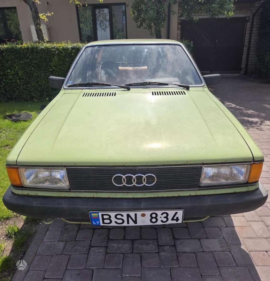 Audi 80 1979 in Siauliai, with an engine capacity of 1.60 L and mileage of 74 thousand km for 900 €, photo 1 on AUTOMOTO.COM.LV