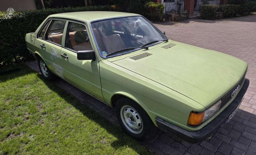 Audi 80 1979 in Siauliai, with an engine capacity of 1.60 L and mileage of 74 thousand km for 900 €, photo 4 on AUTOMOTO.COM.LV