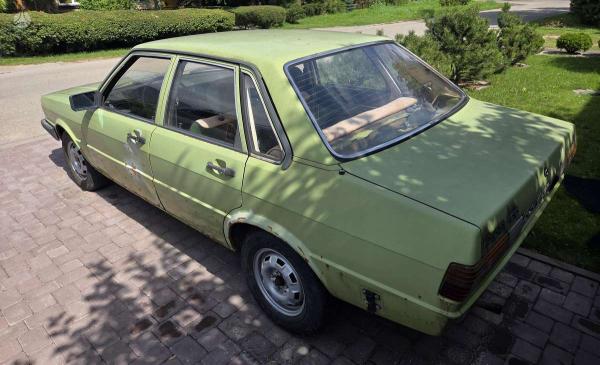 Audi 80 1979 in Siauliai, with an engine capacity of 1.60 L and mileage of 74 thousand km for 900 €, photo 5 on AUTOMOTO.COM.LV