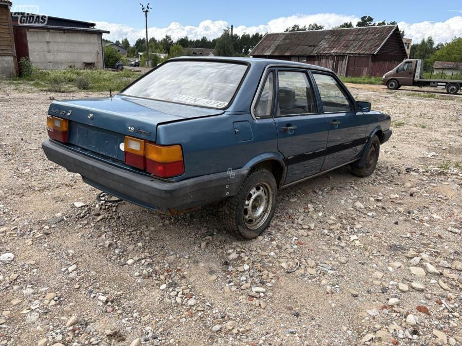 Audi 80 1986 in Varena, with an engine capacity of 1.60 L and mileage of 86 thousand km for 450 €, photo 5 on AUTOMOTO.COM.LV