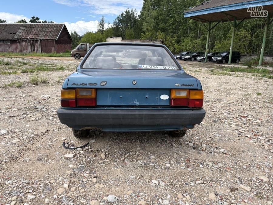 Audi 80 1986 in Varena, with an engine capacity of 1.60 L and mileage of 86 thousand km for 450 €, photo 6 on AUTOMOTO.COM.LV