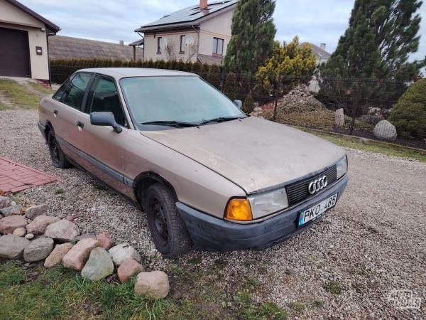 Audi 80 1987 in Marijampole, with an engine capacity of 1.80 L and mileage of 200 thousand km for 300 €, photo 4 on AUTOMOTO.COM.LV