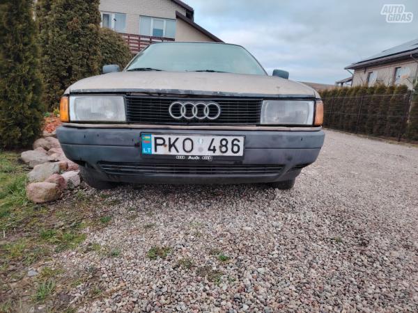 Audi 80 1987 in Marijampole, with an engine capacity of 1.80 L and mileage of 200 thousand km for 300 €, photo 5 on AUTOMOTO.COM.LV