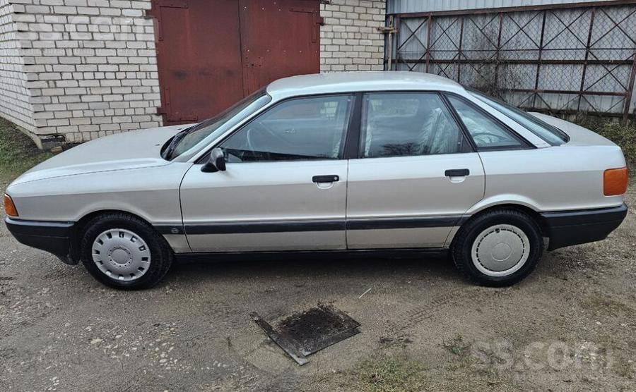 Audi 80 1987 in Daugavpils, with an engine capacity of 1.80 L and mileage of 193 thousand km for 980 €, photo 2 on AUTOMOTO.COM.LV