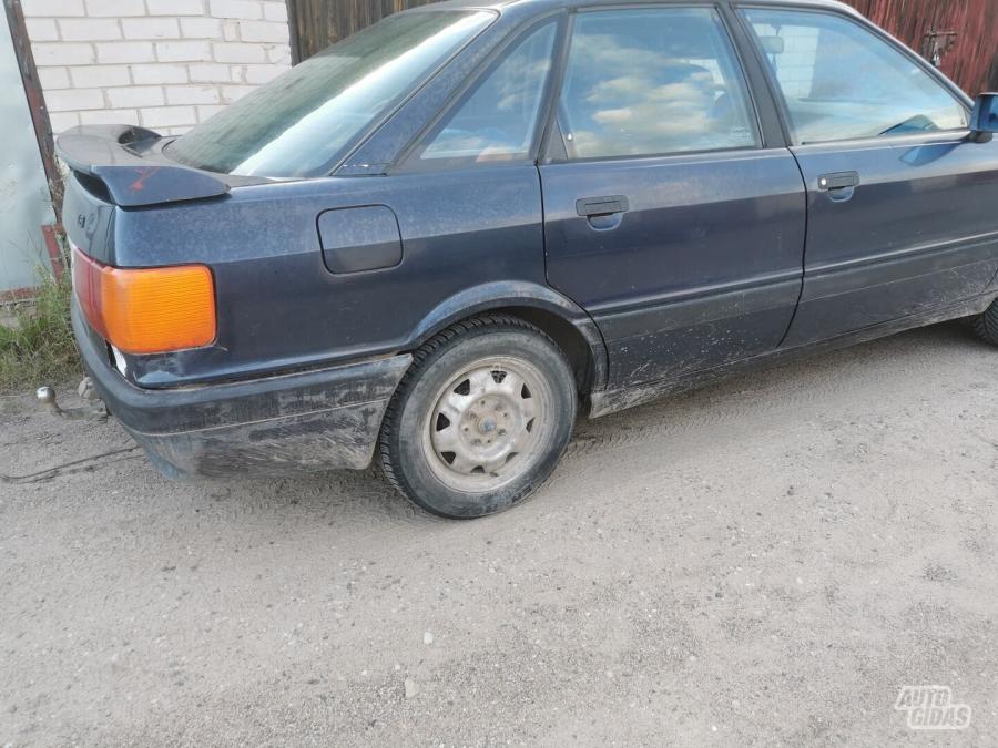 Audi 80 1987 in Ignalina, with an engine capacity of 1.80 L and mileage of 30 thousand km for 295 €, photo 1 on AUTOMOTO.COM.LV