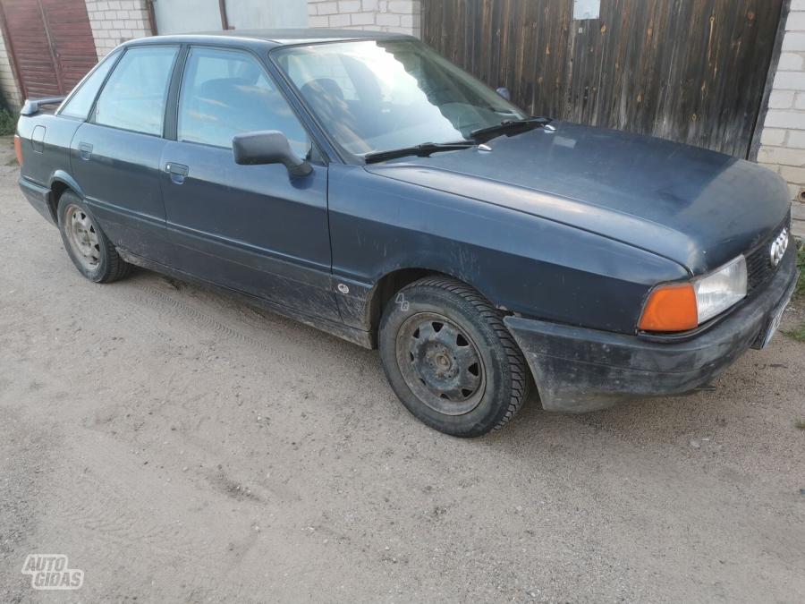 Audi 80 1987 in Ignalina, with an engine capacity of 1.80 L and mileage of 30 thousand km for 295 €, photo 3 on AUTOMOTO.COM.LV
