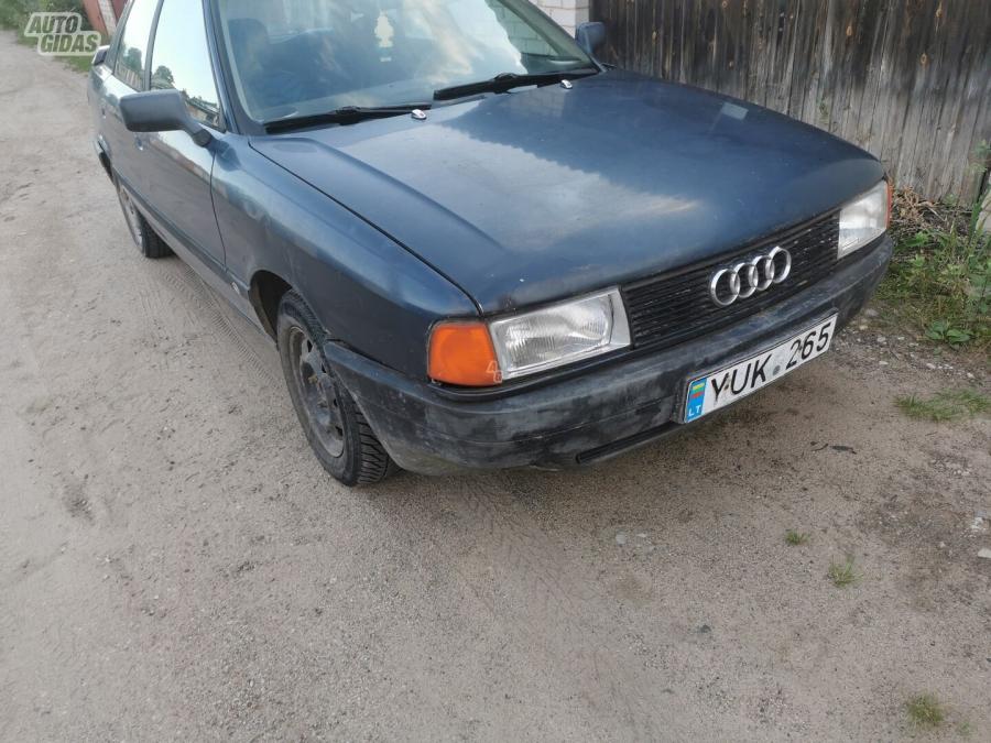 Audi 80 1987 in Ignalina, with an engine capacity of 1.80 L and mileage of 30 thousand km for 295 €, photo 13 on AUTOMOTO.COM.LV