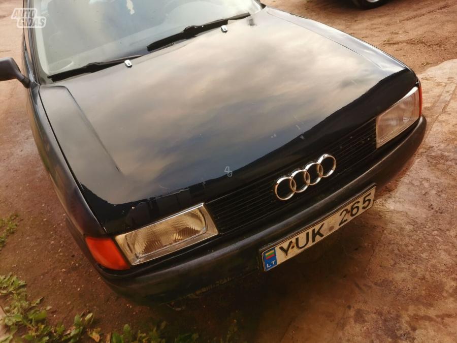 Audi 80 1987 in Ignalina, with an engine capacity of 1.80 L and mileage of 30 thousand km for 295 €, photo 14 on AUTOMOTO.COM.LV