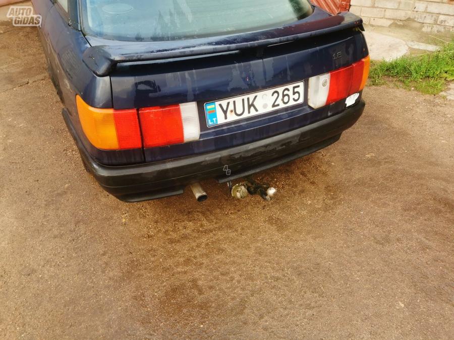 Audi 80 1987 in Ignalina, with an engine capacity of 1.80 L and mileage of 30 thousand km for 295 €, photo 15 on AUTOMOTO.COM.LV