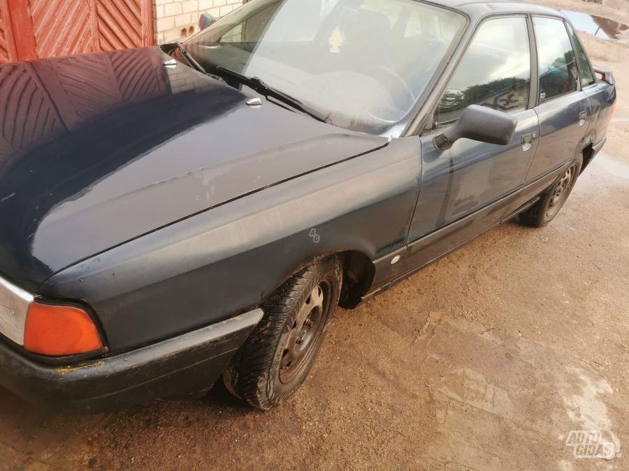 Audi 80 1987 in Ignalina, with an engine capacity of 1.80 L and mileage of 30 thousand km for 295 €, photo 17 on AUTOMOTO.COM.LV