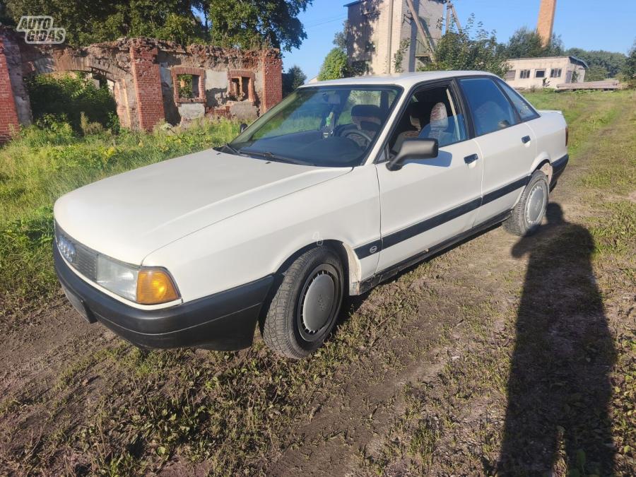Audi 80 1987 Ignalina, ar dzinēja tilpumu 1.80 L un nobraukumu 333 tūkst. km par 377 €, foto 1 vietnē AUTOMOTO.COM.LV
