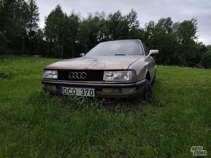 Audi 80 1988 in Moletai, with an engine capacity of 1.80 L and mileage of 285 thousand km for 400 €, photo 1 on AUTOMOTO.COM.LV