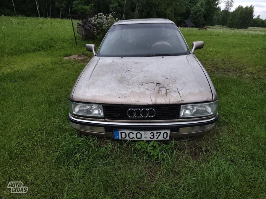 Audi 80 1988 in Moletai, with an engine capacity of 1.80 L and mileage of 285 thousand km for 400 €, photo 8 on AUTOMOTO.COM.LV