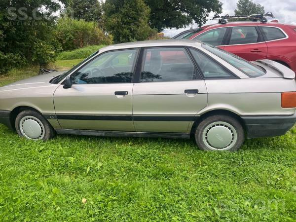 Audi 80 1988 in Aluksne, with an engine capacity of 1.80 L and mileage of 230 thousand km for 700 €, photo 4 on AUTOMOTO.COM.LV