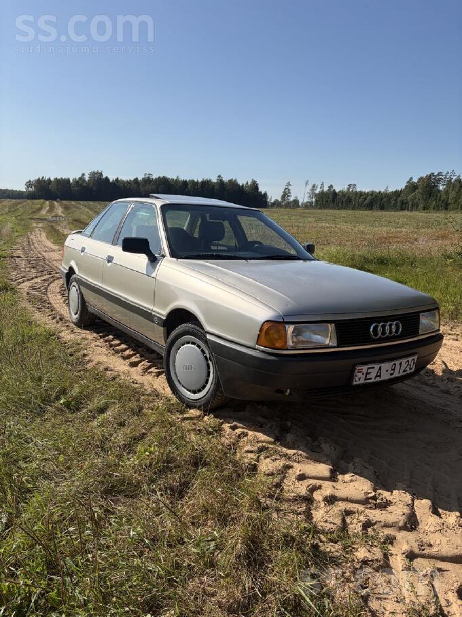 Audi 80 1988 in Aluksne, with an engine capacity of 1.80 L and mileage of 219 thousand km for 950 €, photo 1 on AUTOMOTO.COM.LV