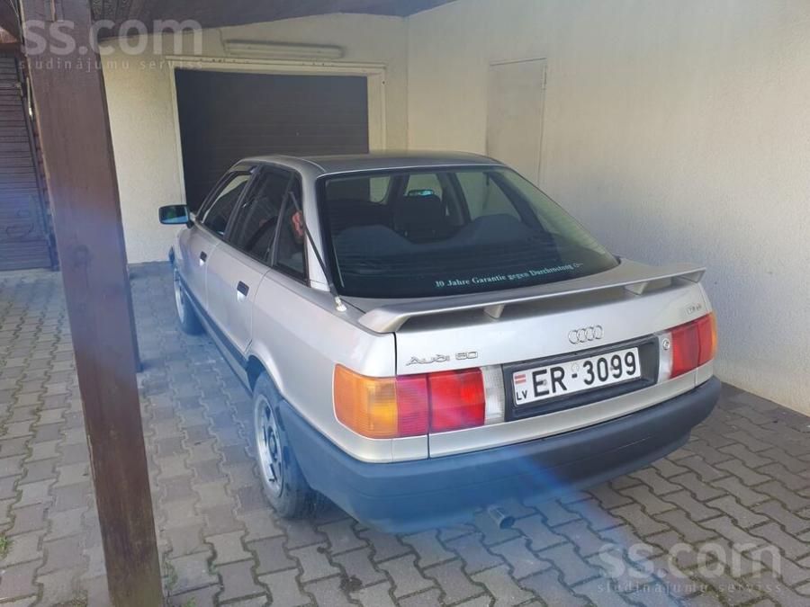 Audi 80 1989 Bauska, ar dzinēja tilpumu 1.80 L un nobraukumu 0 tūkst. km par 2005 €, foto 2 vietnē AUTOMOTO.COM.LV