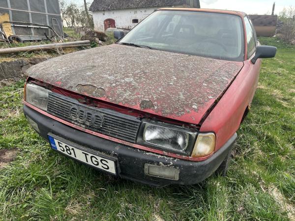 Audi 80 1989 in Tartu, with an engine capacity of 0.00 L and mileage of 0 thousand km for 800 €, photo 1 on AUTOMOTO.COM.LV