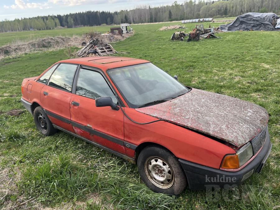Audi 80 1989 in Tartu, with an engine capacity of 0.00 L and mileage of 0 thousand km for 800 €, photo 3 on AUTOMOTO.COM.LV