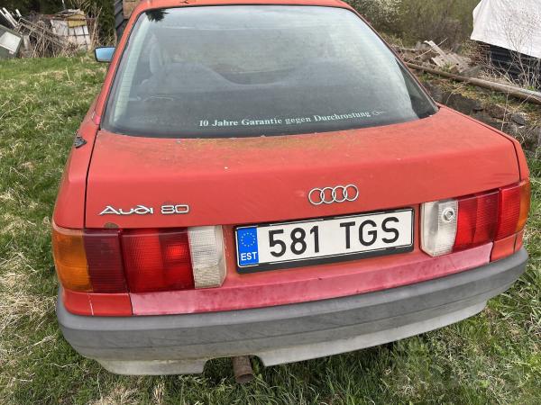 Audi 80 1989 in Tartu, with an engine capacity of 0.00 L and mileage of 0 thousand km for 800 €, photo 4 on AUTOMOTO.COM.LV