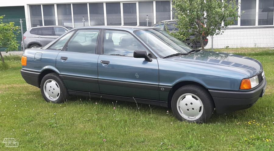 Ауди 80 1989 в Каунас, объемом двигателя 1.80 л и пробегом 259 тыс. км за 3500 €, фото 1 на AUTOMOTO.COM.LV