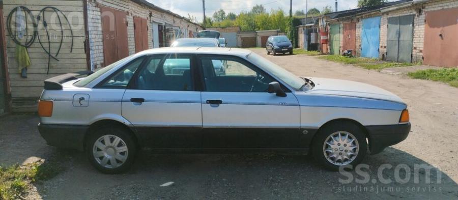 Audi 80 1990 Daugavpils, ar dzinēja tilpumu 1.80 L un nobraukumu 237 tūkst. km par 450 €, foto 6 vietnē AUTOMOTO.COM.LV