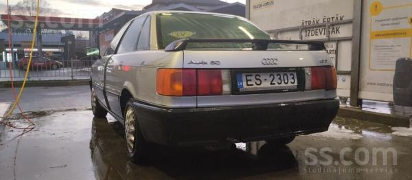 Audi 80 1990 in Daugavpils, with an engine capacity of 1.80 L and mileage of 237 thousand km for 450 €, photo 7 on AUTOMOTO.COM.LV
